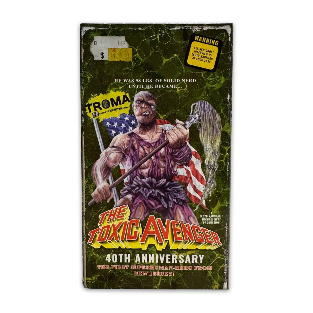 The Toxic Avenger 40th Anniversary VHS – Atomic Green - Nerds Nest ...